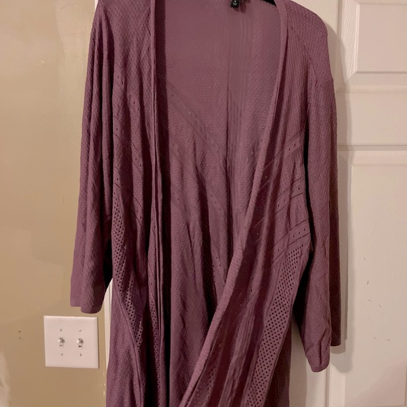 torrid | Sweaters | Torrid Plus Size 5x Purple Pointelle Boyfriend ...